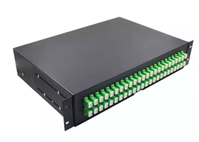 2U 19" Full Loaded Fixed Rack mount Fiber patch panel