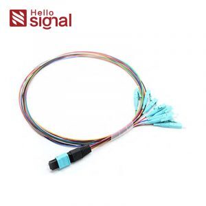 24 Fibers MTP OM3 Fiber Optic Loopback Module /Cable