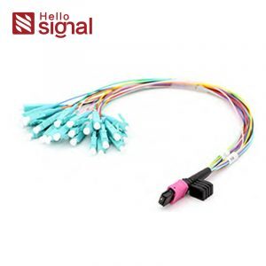 24 Fibers MTP OM3 Fiber Optic Loopback Module /Cable