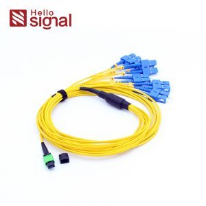 24 Fibers MTP OM3 Fiber Optic Loopback Module /Cable