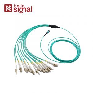 24 Fibers MTP OM3 Fiber Optic Loopback Module /Cable