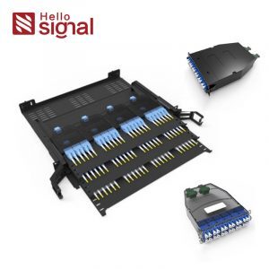 1U 19inch Full Loaded Fixed Rack Mount Fiber Patch Panel