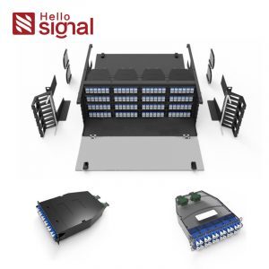 1U 19inch Full Loaded Fixed Rack Mount Fiber Patch Panel