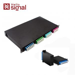 1U 19inch Full Loaded Fixed Rack Mount Fiber Patch Panel